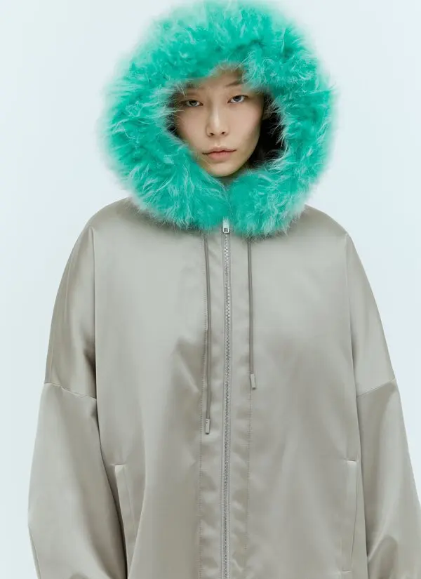 Gucci Satin Bomber Jacket