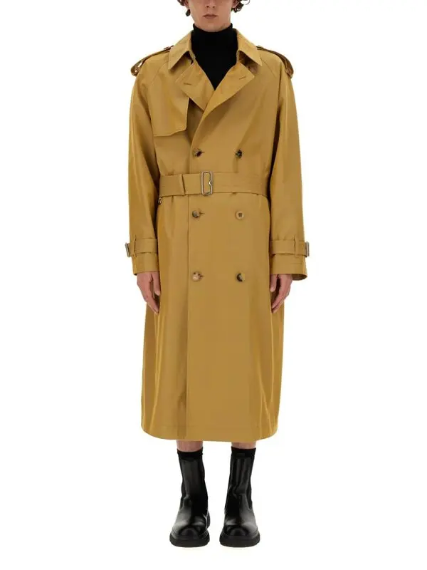 Burberry Trench Coat With Cinutra - Cream