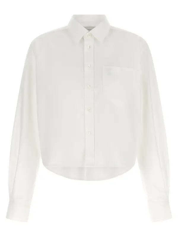 AMI Paris De Coeur' Cropped Shirt