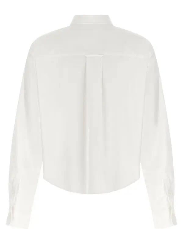 AMI Paris De Coeur' Cropped Shirt