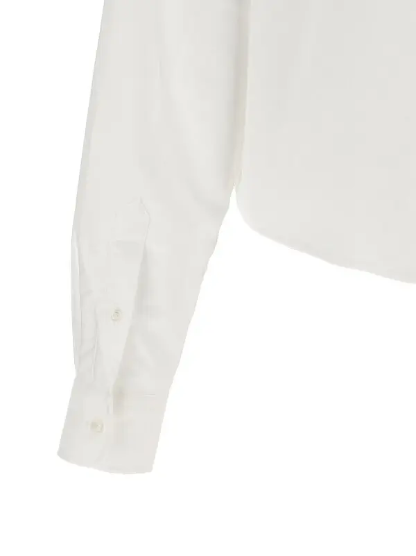 AMI Paris De Coeur' Cropped Shirt
