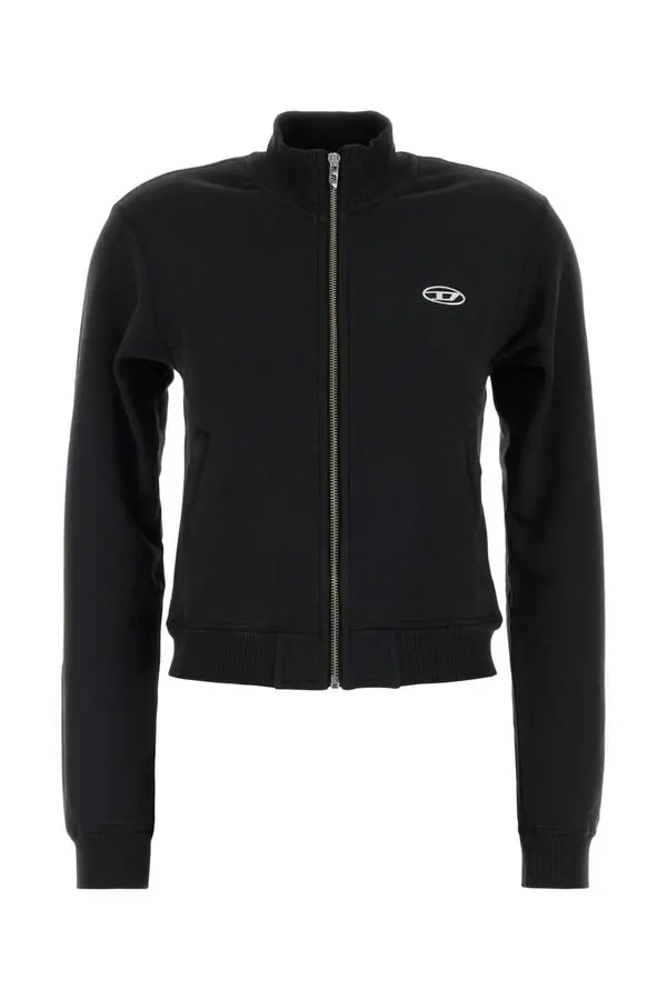 DIESEL® Cotton Sweatshirt - Black