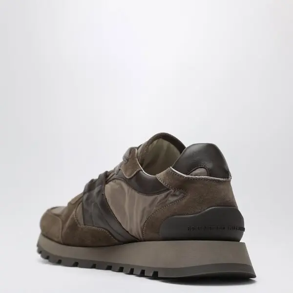 Brunello Cucinelli Leather Sneakers - Brown