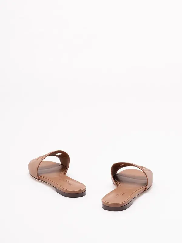 Dolce & Gabbana Leather Sliders - Multicolor