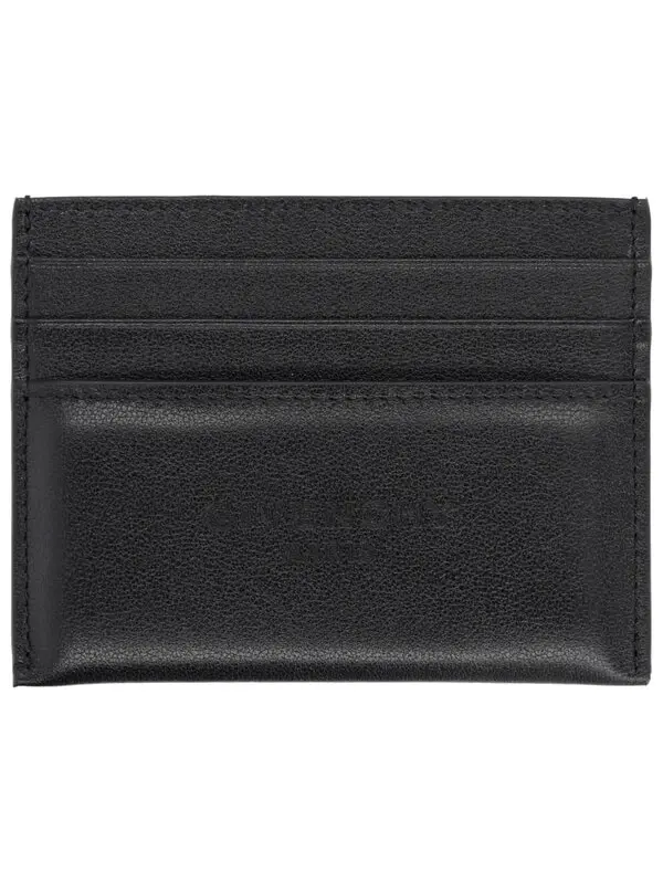 Givenchy Antigona Leather Card Holder - Black