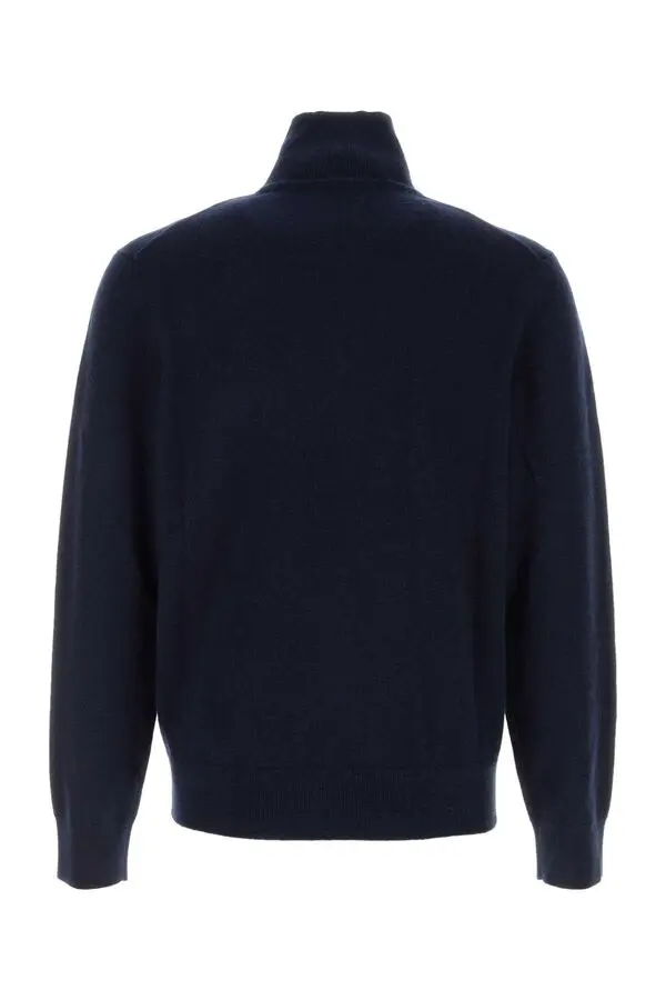Burberry Cashmere Blend Sweater - Blue