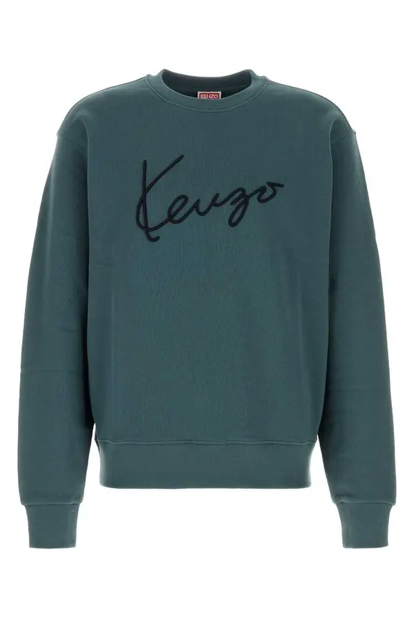 Kenzo Air Force Cotton Sweatshirt - Blue