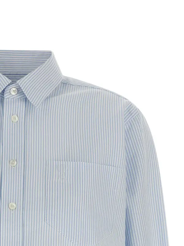 AMI Paris De Coeur' Cropped Shirt
