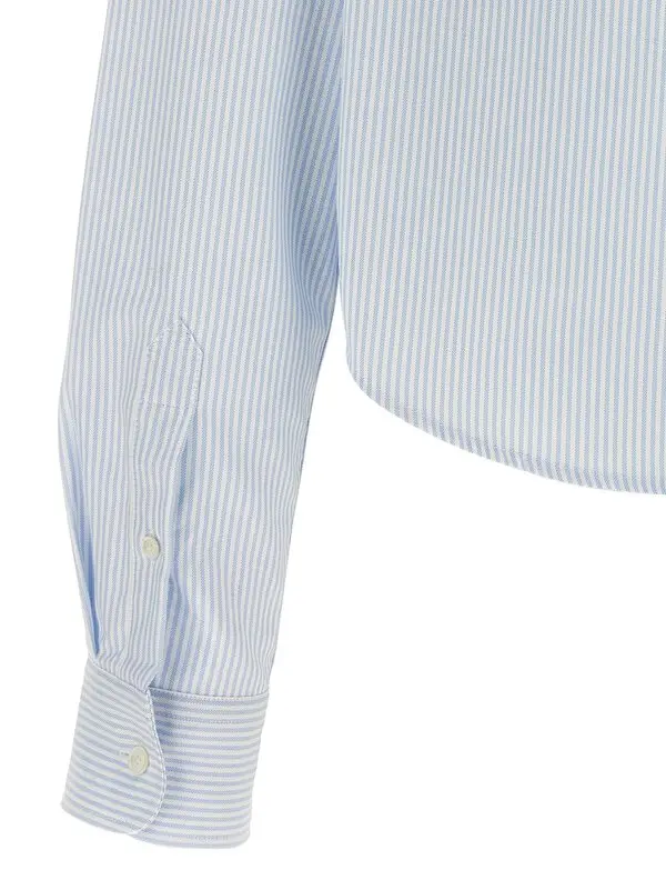 AMI Paris De Coeur' Cropped Shirt