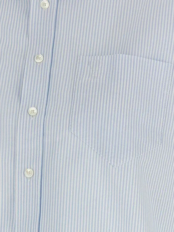 AMI Paris De Coeur' Cropped Shirt