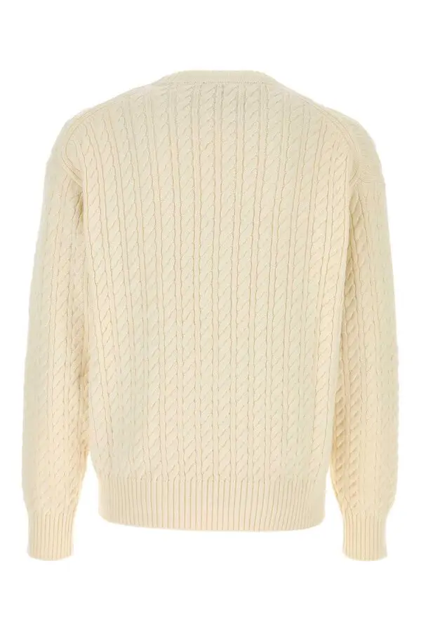 Kenzo Cotton Blend Sweater - White
