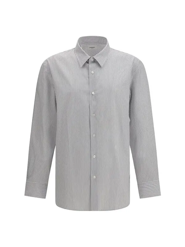 Saint Laurent Striped Shirt With Button Fastening