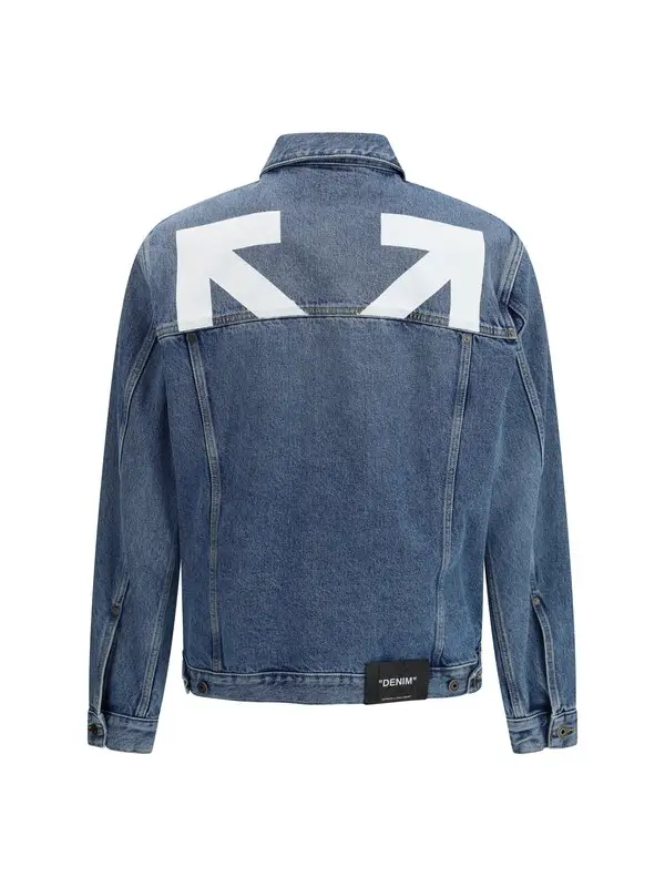 Off-White Half Arrow Skate Denim Jacket