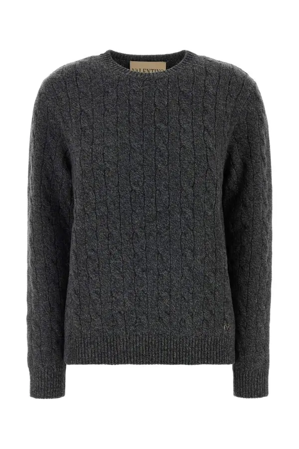 Valentino Garavani Dark Grey Wool Sweater