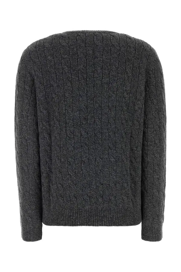 Valentino Garavani Dark Grey Wool Sweater