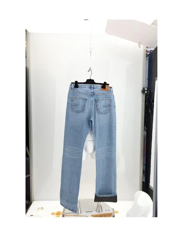 Dior Denim Inside Cannage Pants
