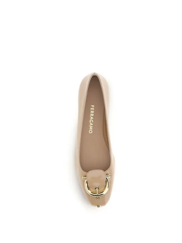 FERRAGAMO Gancini Ballerinas