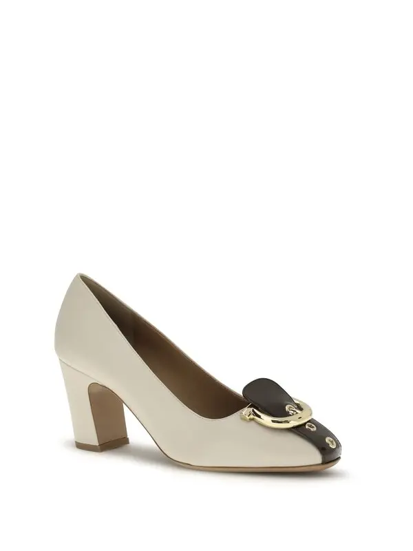 FERRAGAMO Leather Pumps - Multicolor