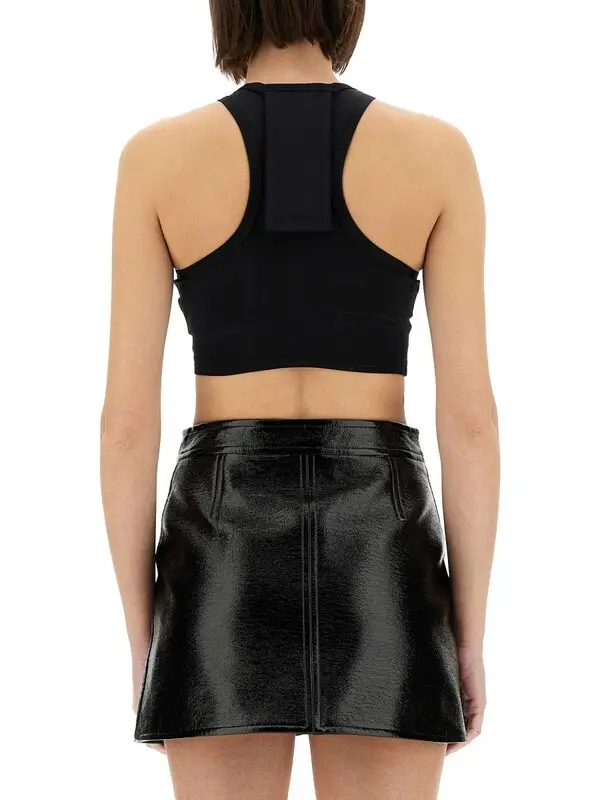 COURREGES Crop Top