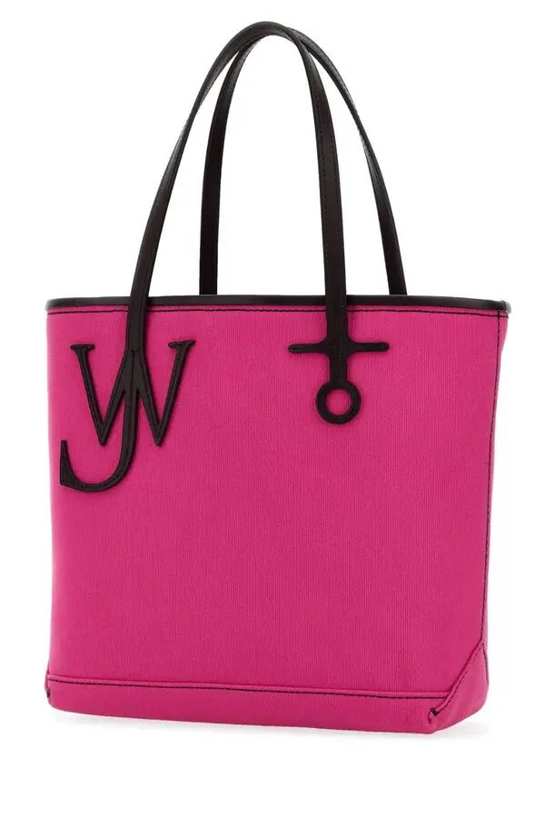 JW Anderson Fuchsia Canvas Small Anchor Bucket Bag