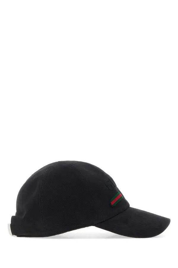 Gucci Slate Canvas Baseball Cap
