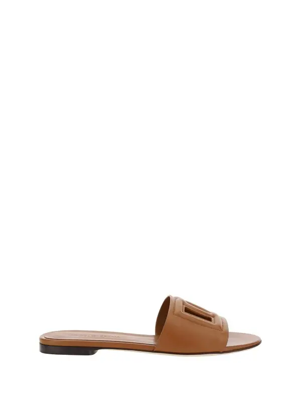 Dolce & Gabbana Millenials Sandals - Brown