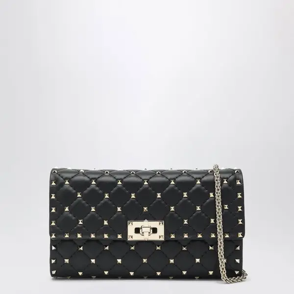 Valentino Garavani Rockstud Spike Crossbody Bag - Black