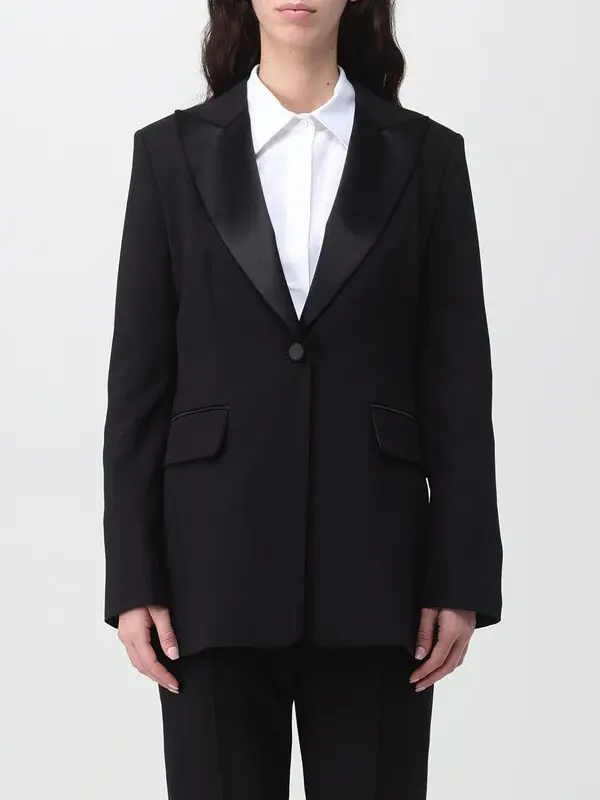Max Mara Piano Blazer In Wool Blend