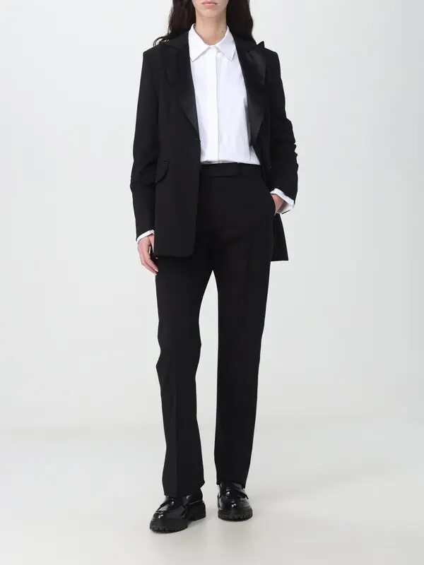 Max Mara Piano Blazer In Wool Blend