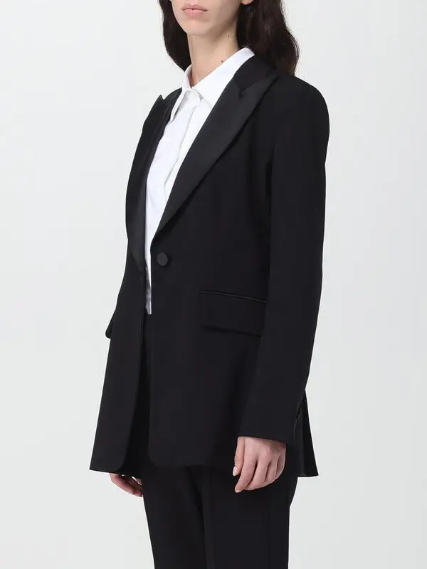 Max Mara Piano Blazer In Wool Blend