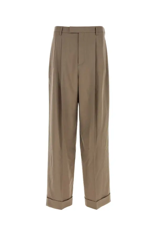 Valentino Garavani Cappuccino Wool Pant