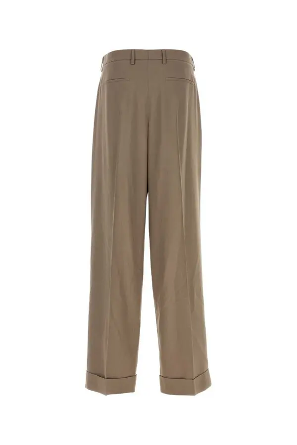 Valentino Garavani Cappuccino Wool Pant