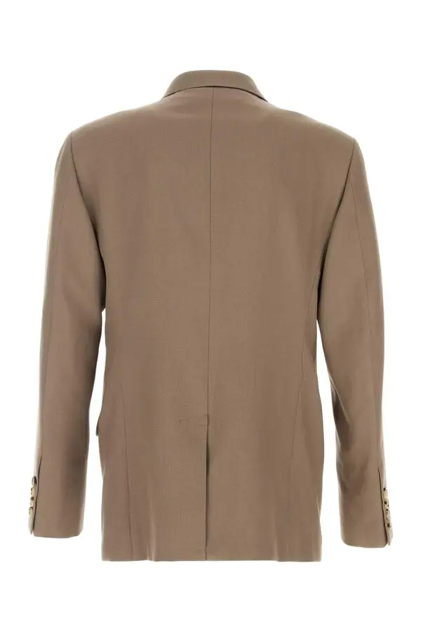 Valentino Garavani Cappuccino Wool Blazer