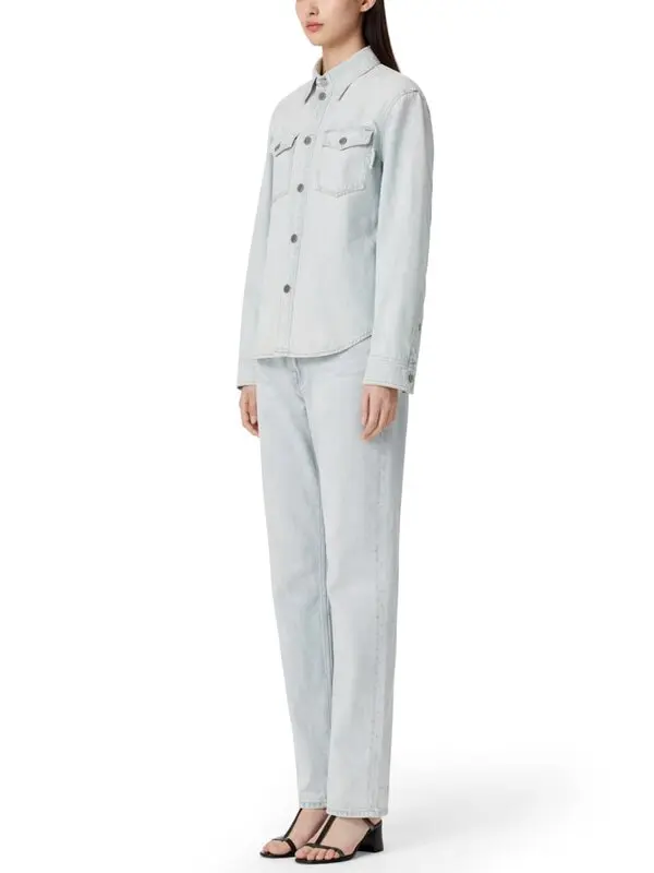 Bottega Veneta Extra Bleach Denim Shirt - Blue