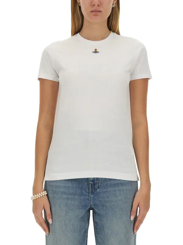 VIVIENNE WESTWOOD Orb Peru T-shirt - White