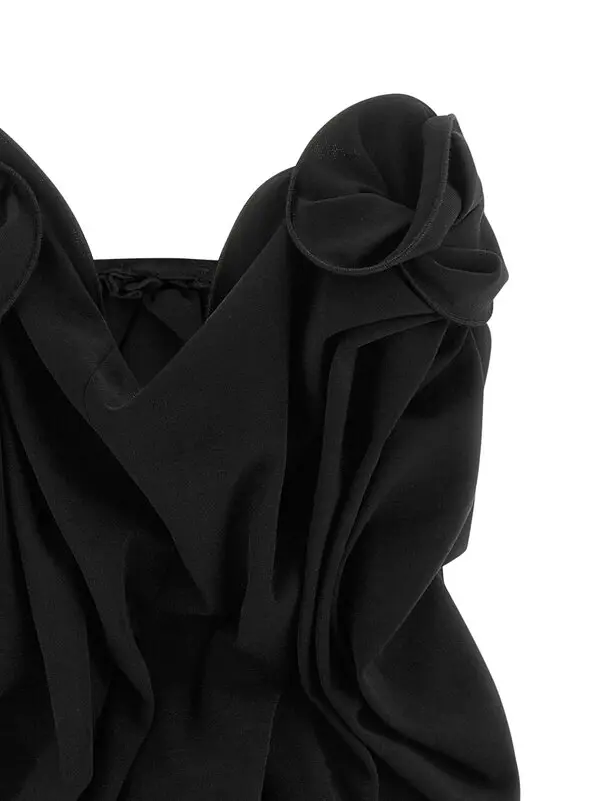Magda Butrym Off-the-shoulder Corset Top