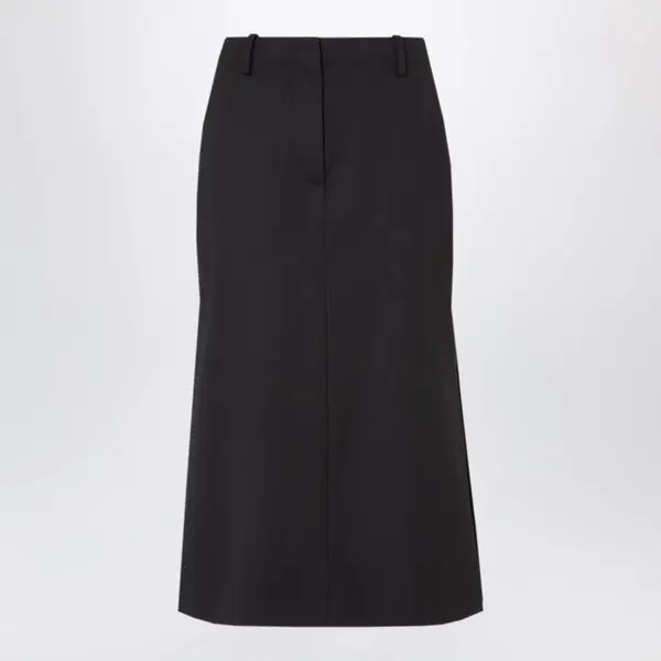 Fendi Grain De Poudre Skirt - Black