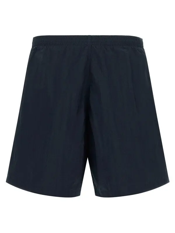Fendi Ff Stitching Nylon Swimsuit - Blue