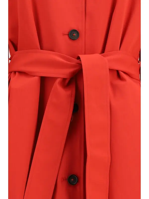 TOTEME Trench Coat - Red
