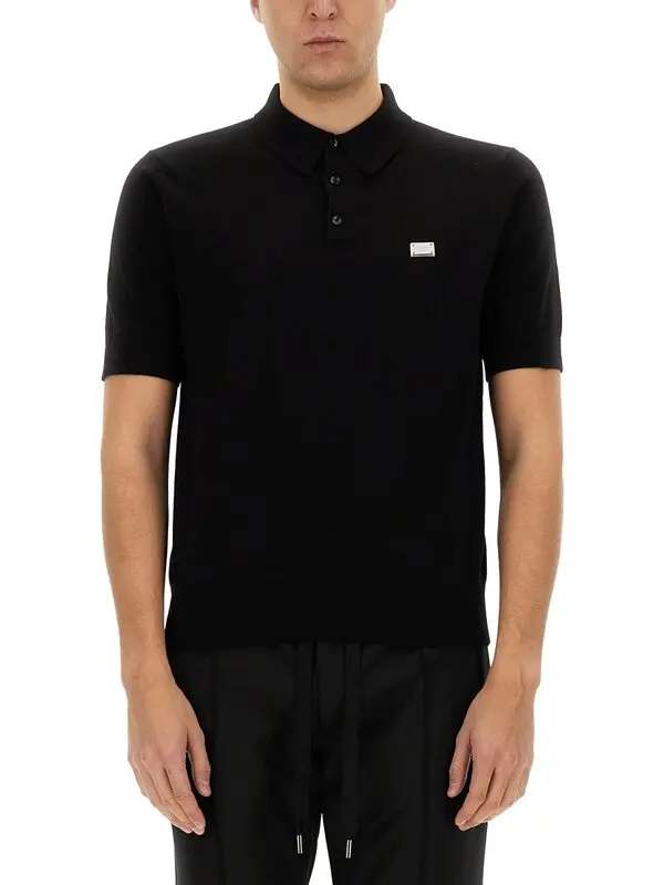 Dolce & Gabbana Polo With Logo