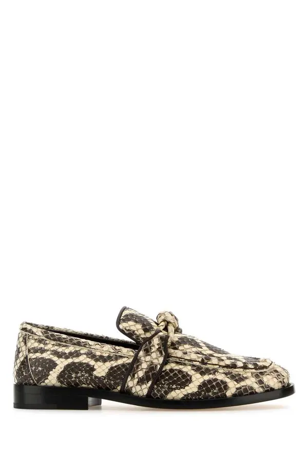 Bottega Veneta Leather Astaire Loafers - Multicolor