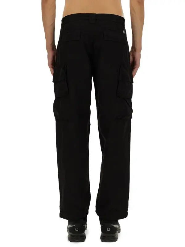 C.P. COMPANY Polyamide Cargo Pants - Black