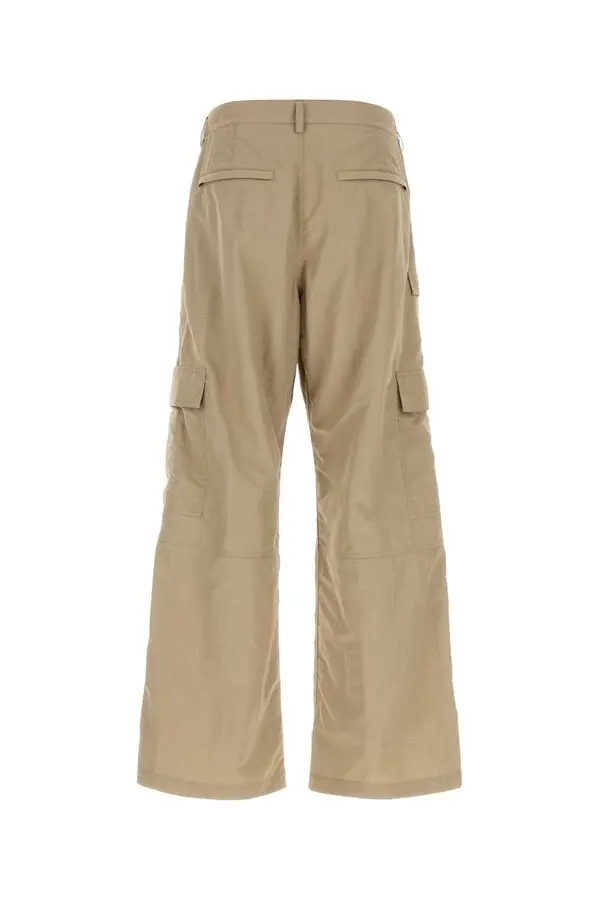 Balenciaga Nylon Cargo Pant - Brown