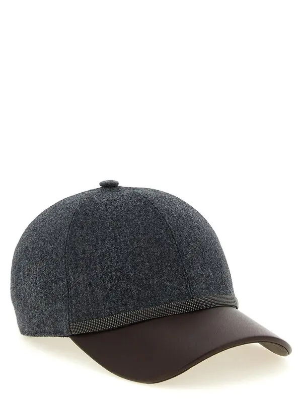 Brunello Cucinelli Baseball' Cap - Gray