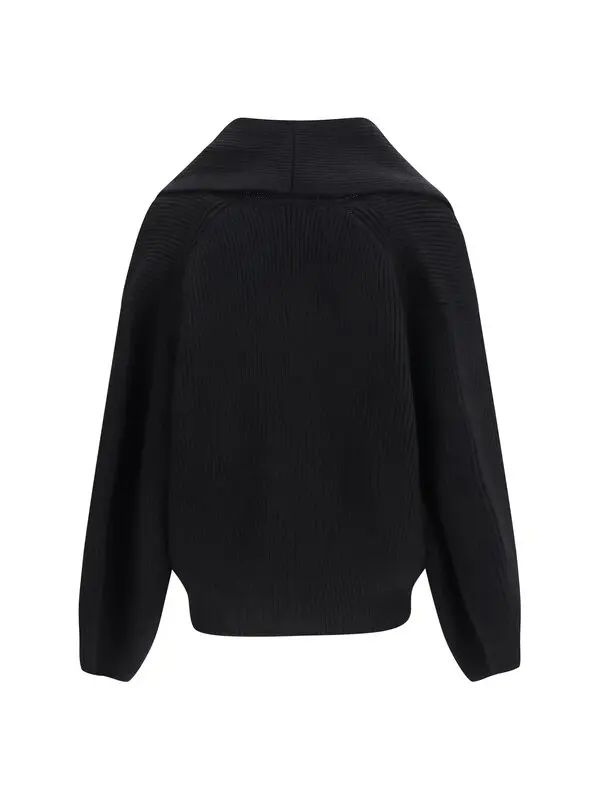 TOTEME Shawl-lapel Cardigan - Black