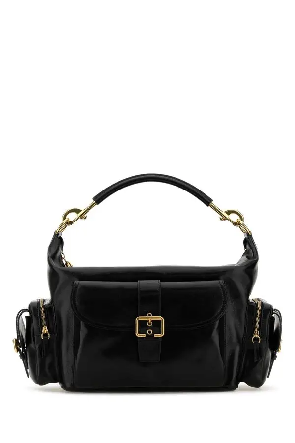 Chloé Leather Large Shopping Bag - Black