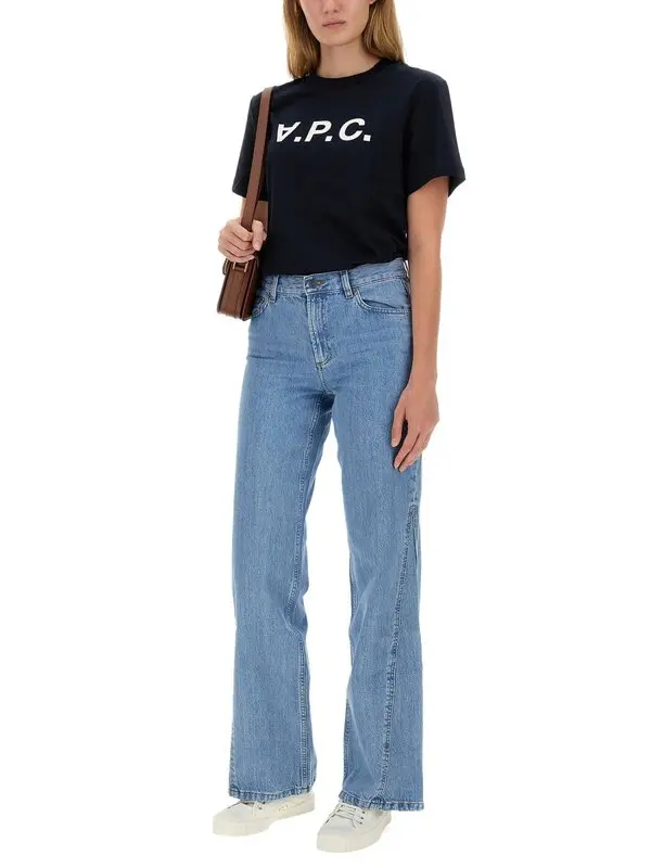 A.p.c. T-shirt Con Logo