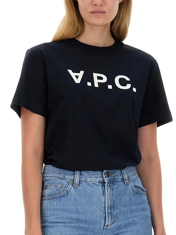 A.p.c. T-shirt Con Logo
