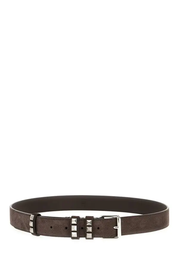 Valentino Garavani Studded Leather Belt - Multicolor