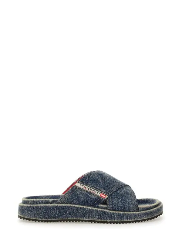 DIESEL® Slide Sandal Cris Cros - Blue